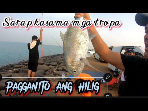 Malupit sila kabayan naka jackpot malaking talakitok na isda.Jeddah ...