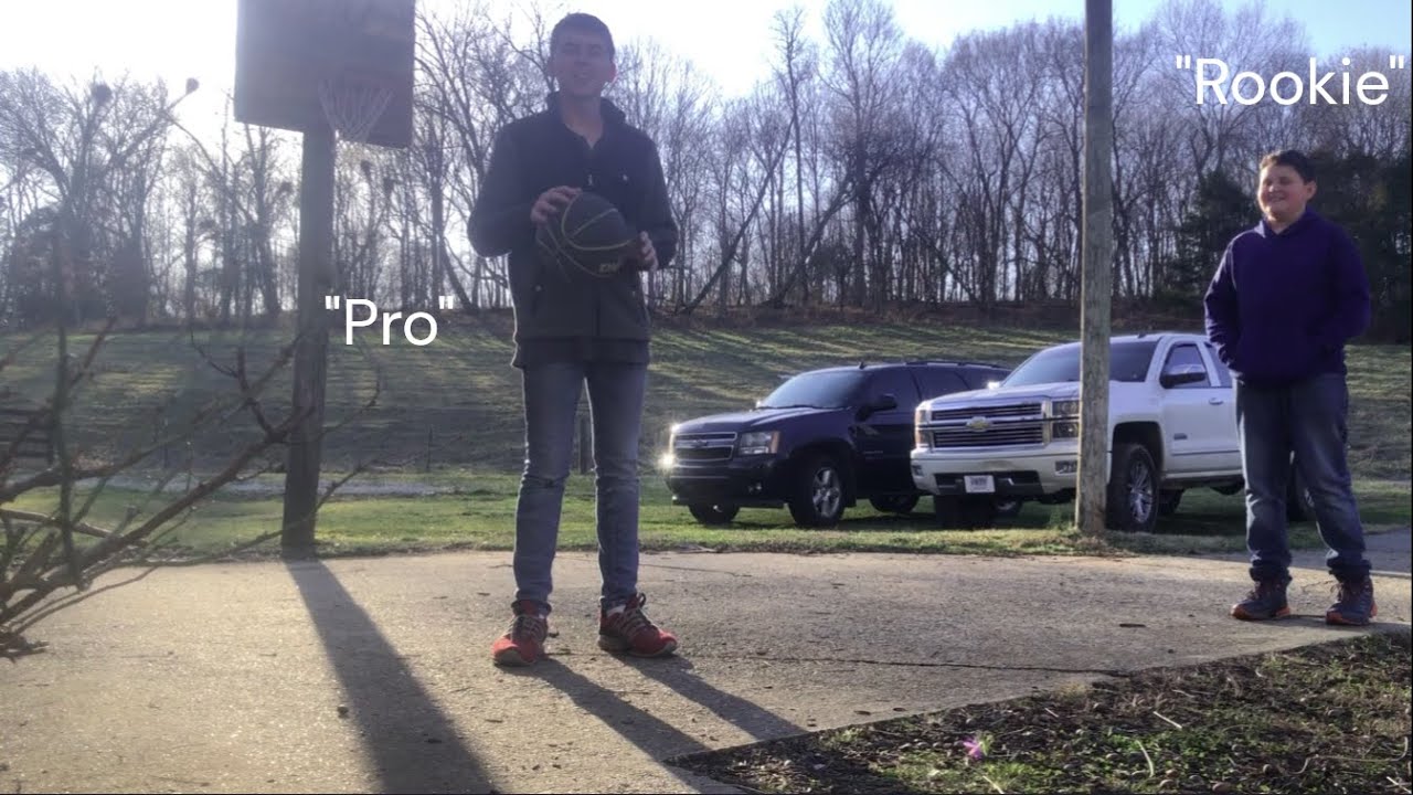 Basketball 1v1 Rookie vs Pro - YouTube