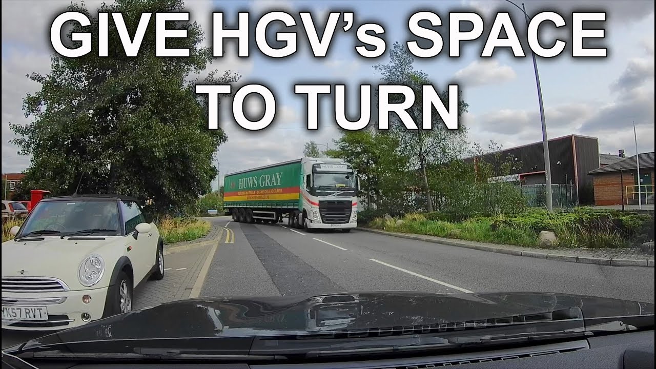 Learning Point 143 - Give HGV's space to turn - YouTube