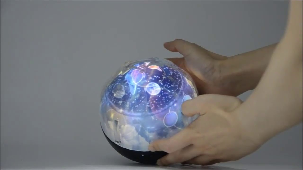 Starry Sky Night Light Planet Magic Projector Moon Lamp - YouTube