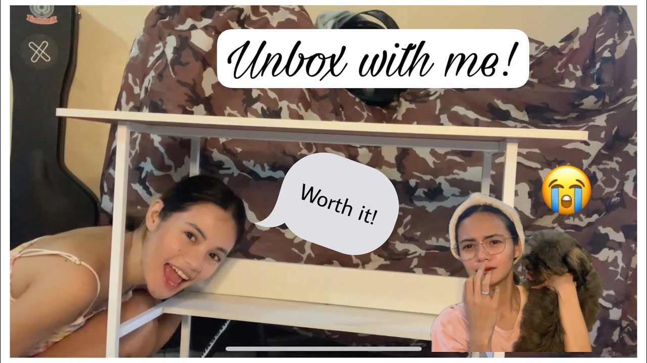 Vlog#2 - Cheap Computer Table (UNBOXING) - YouTube