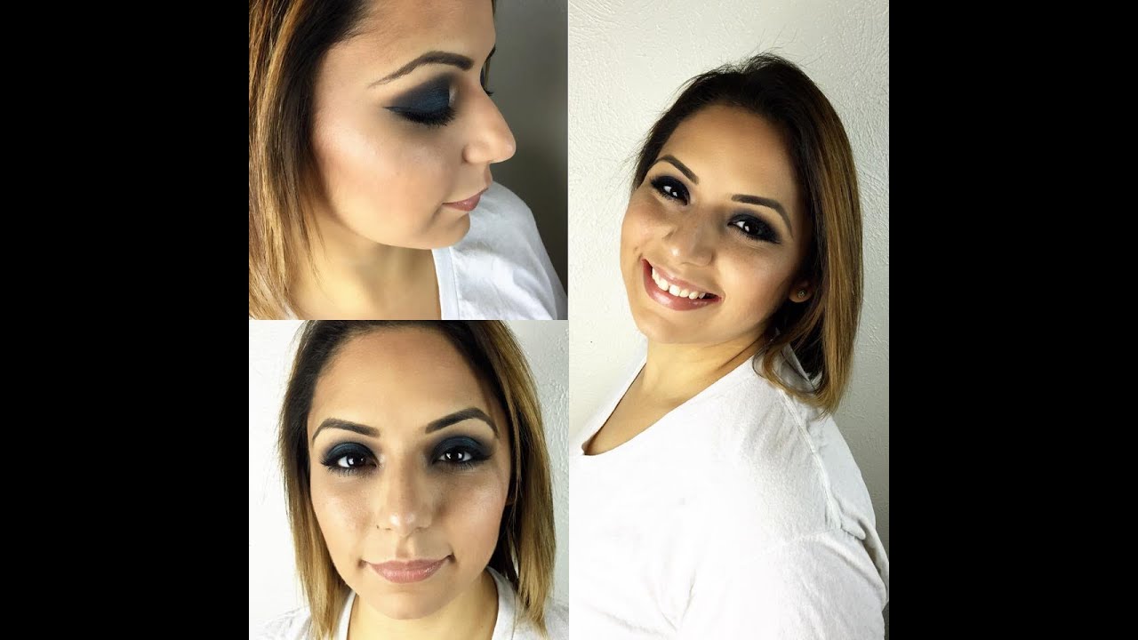 Navy Blue Smokey Eye Youtube
