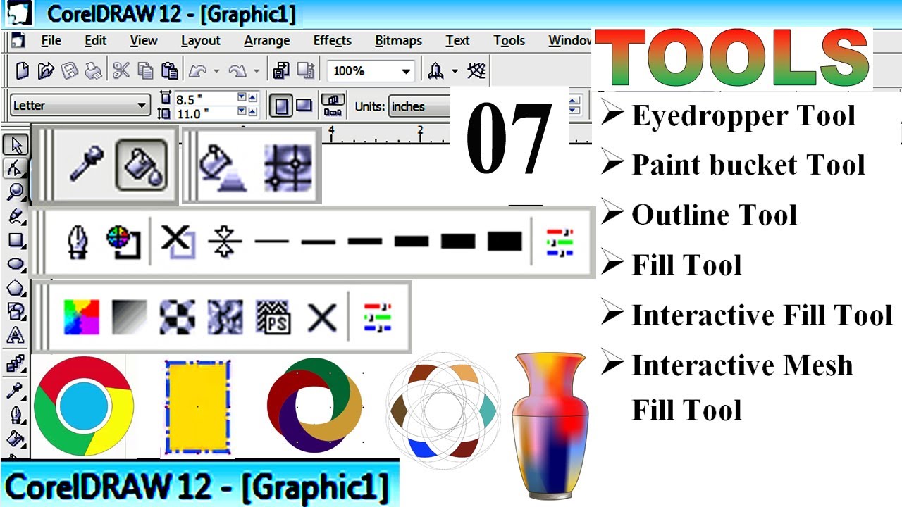 All Tools of CorelDraw in Hindi | Corel DRAW Tutorial in Hindi ...