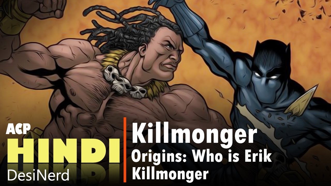 Who is Erik Killmonger Marvel Character | All comic Present - YouTube