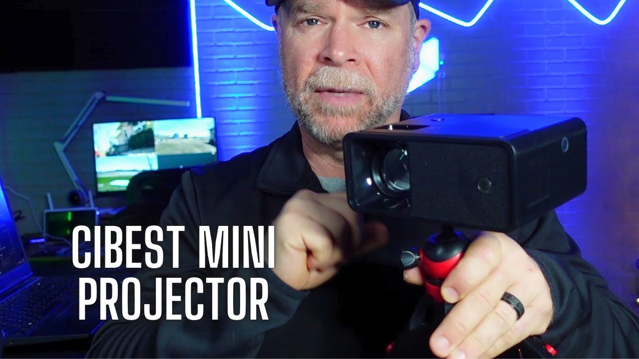 CiBest Mini Projector | Portable Small Movie Projector - YouTube