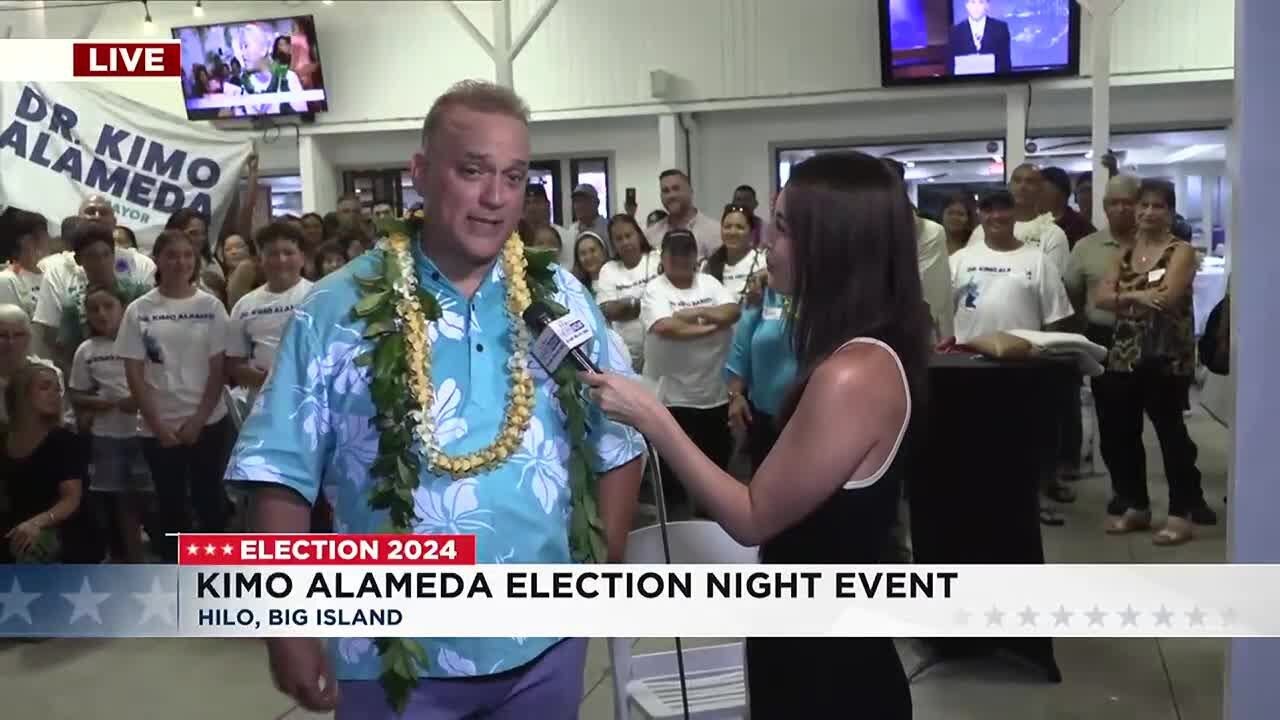 In race for Hawaii County Mayor, Kimo Alamedia encouraged by numbers in ...