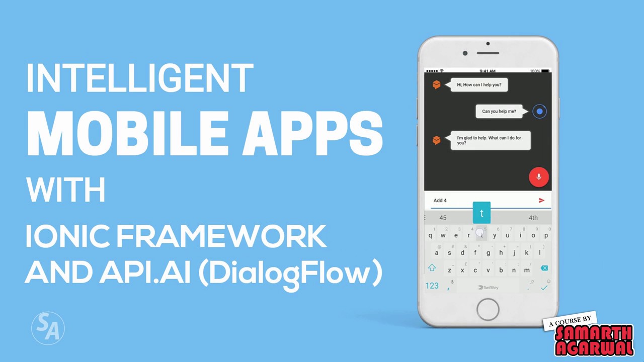 Intelligent Mobile Apps with Ionic and API.AI (DialogFlow): Promo - YouTube