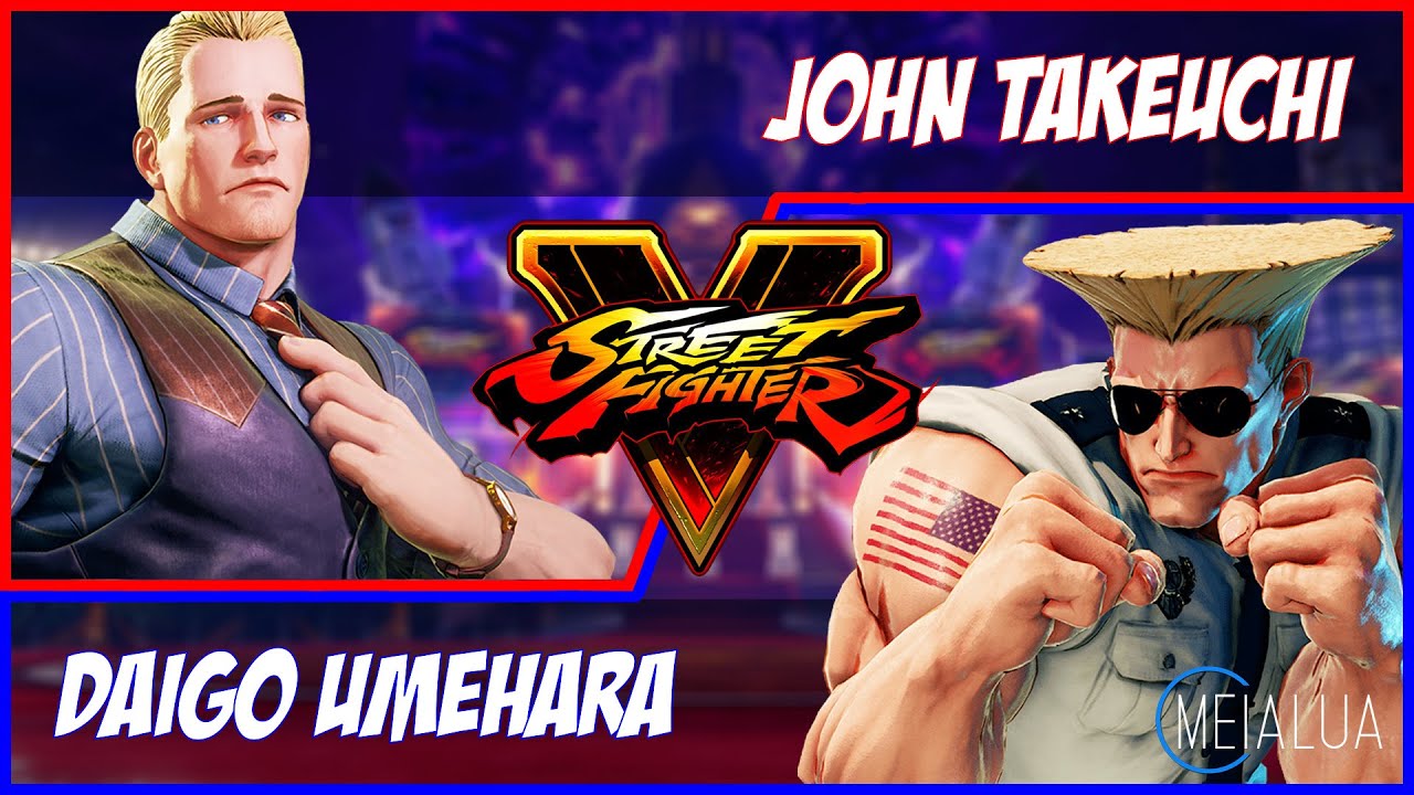 SFV CE - John Takeuchi(CODY) VS Daigo Umehara(GUILE) 🌘 MeiaLua 🌘 - YouTube