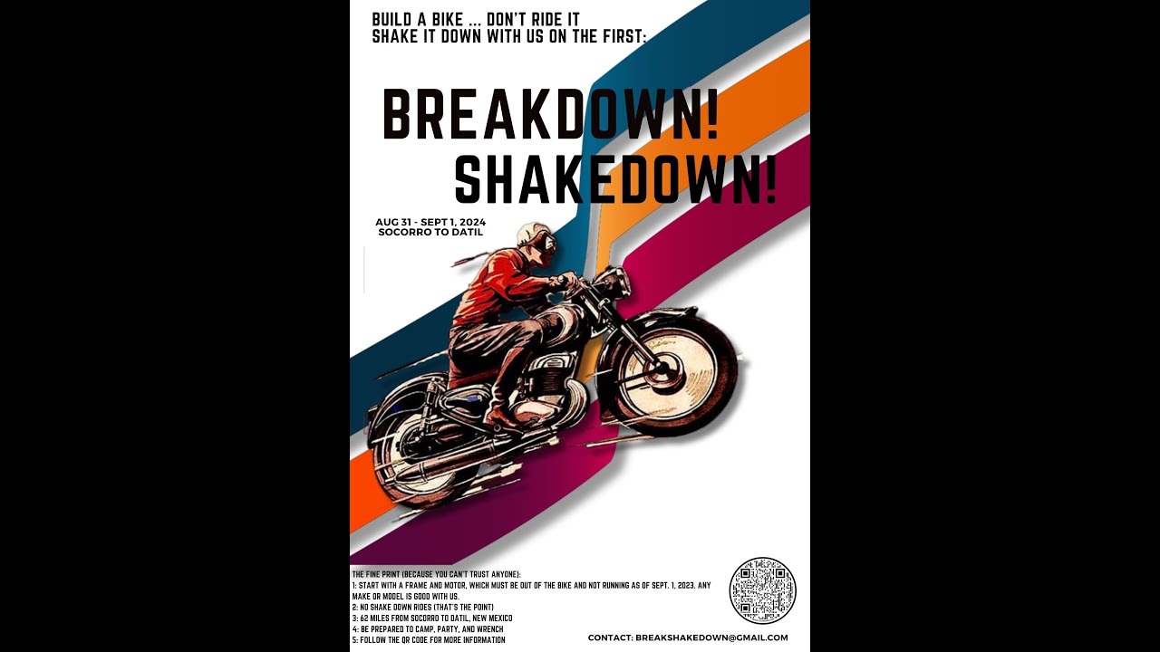 Join us on the 2024 Breakdown Shakedown! - YouTube