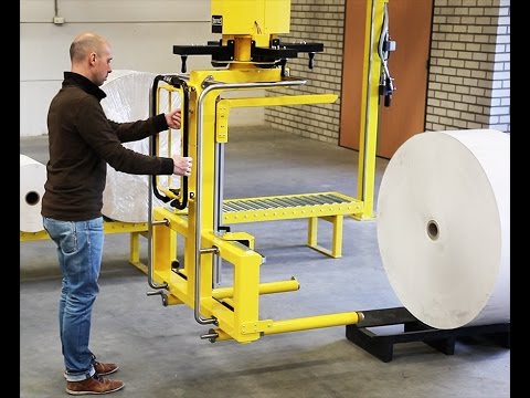 Roll handling solution for heavy 600Kg-1300Lb rolls by Dotec, RH600 OD ...