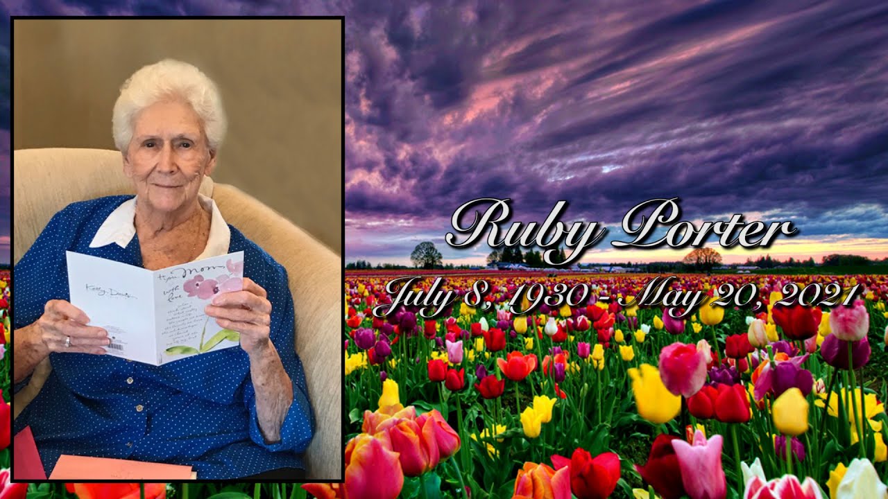 Ruby Porter Keepsake Video - YouTube