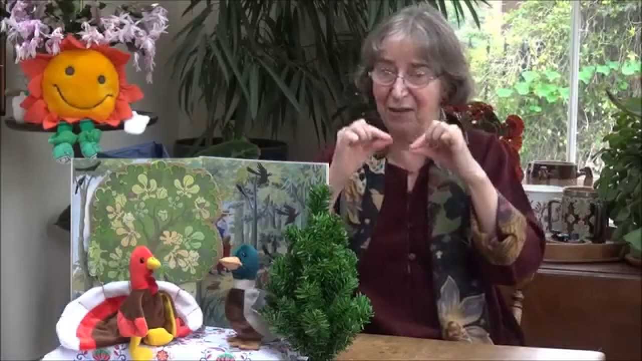 Mister Turkey and Mister Duck - a hand play song for Thanksgiving - YouTube