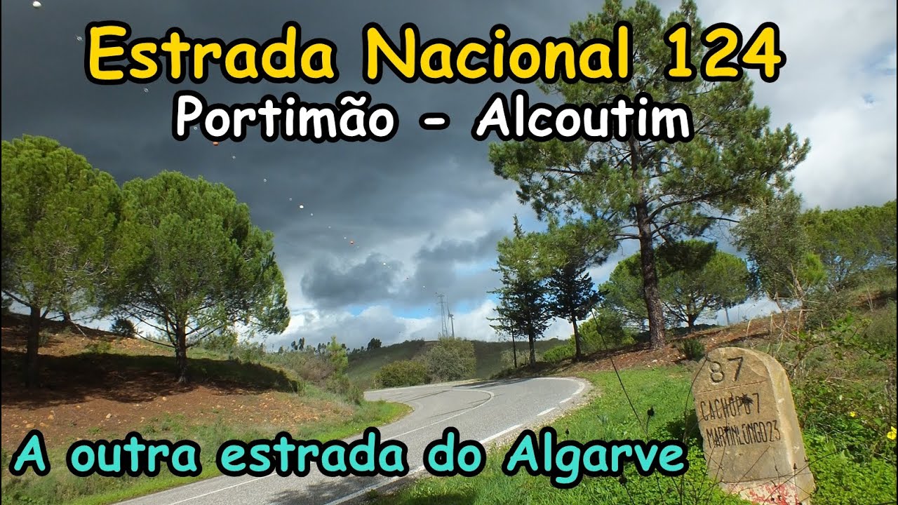 (N124) Estrada Nacional 124 - a outra estrada do Algarve - YouTube