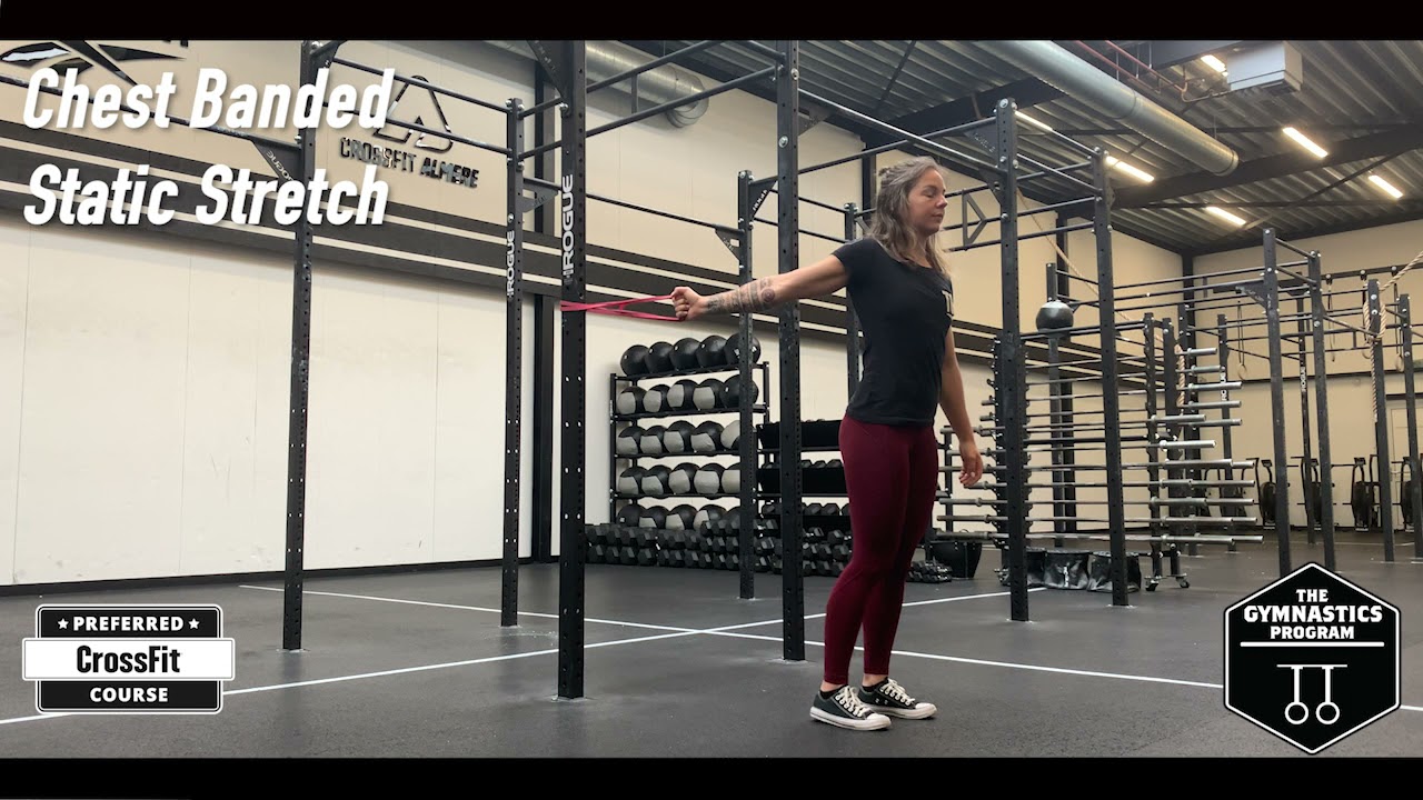 Chest Banded Static Stretch: Gymnastics Programming - YouTube