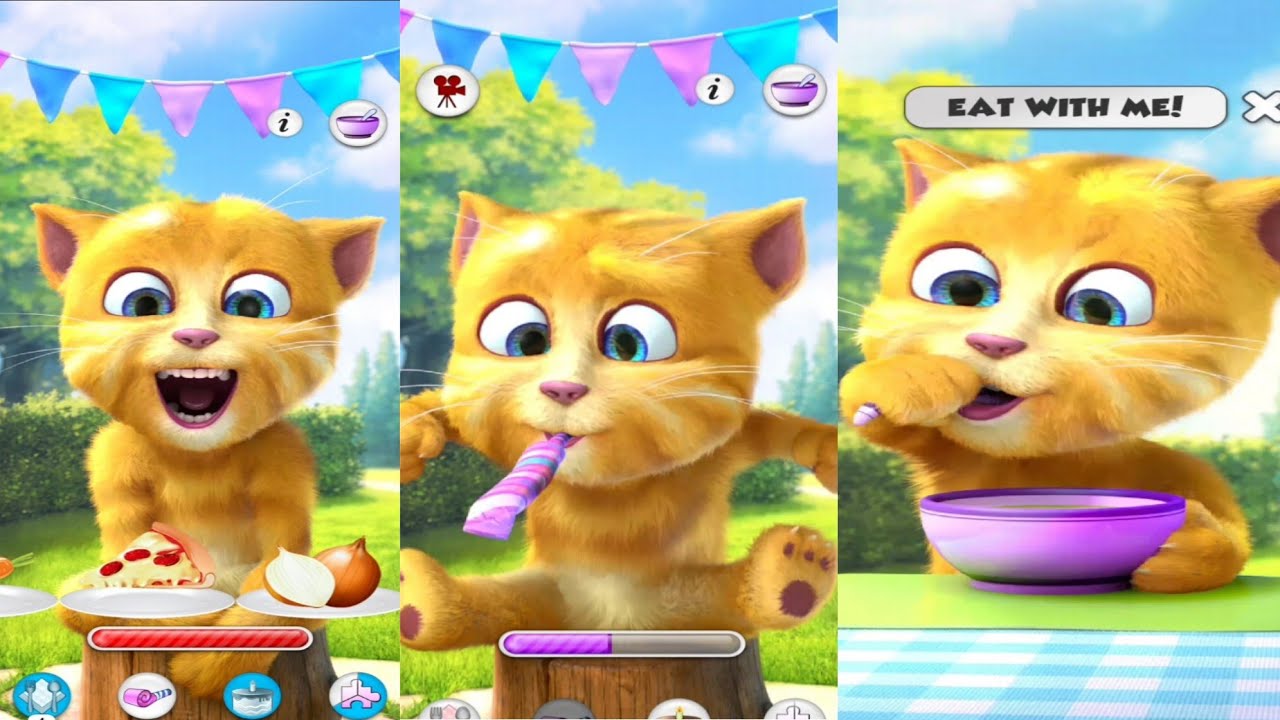 1st video _ talking ginger 2 game video | talking ginger 2 enjoy video ...