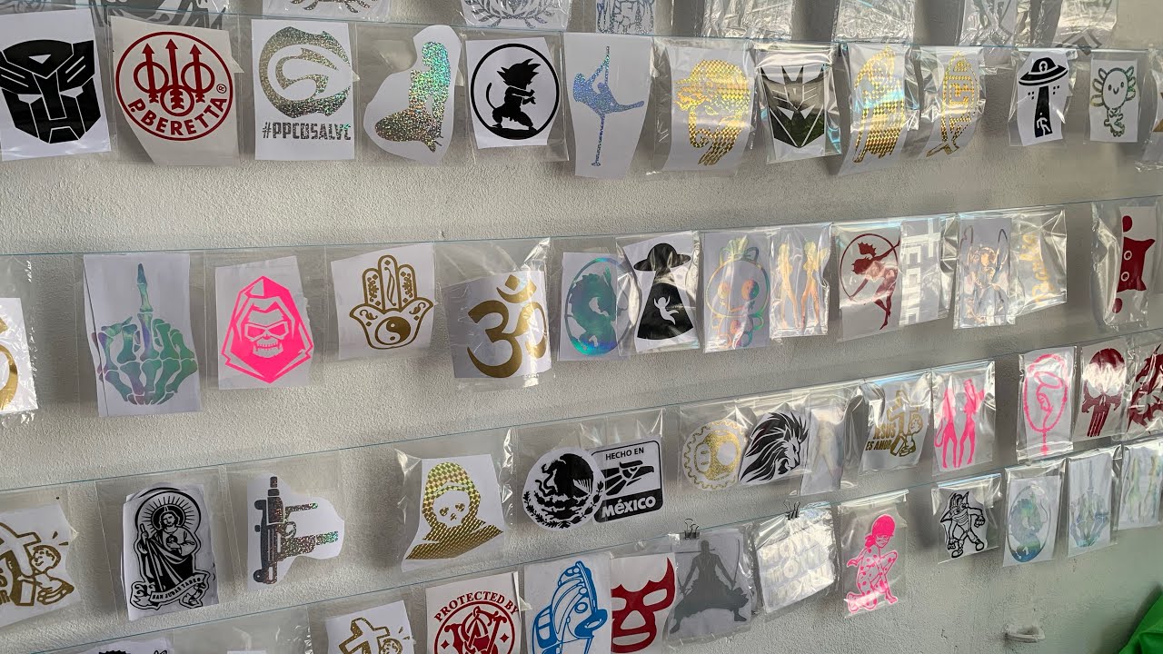 Mi pequeño negocio de STICKERS/calcomanías - YouTube