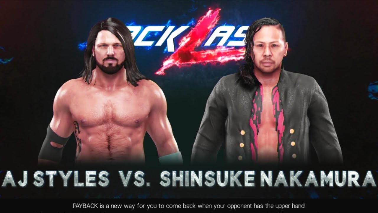 Backlash 2018 | AJ Styles vs. Shinsuke Nakamura - YouTube