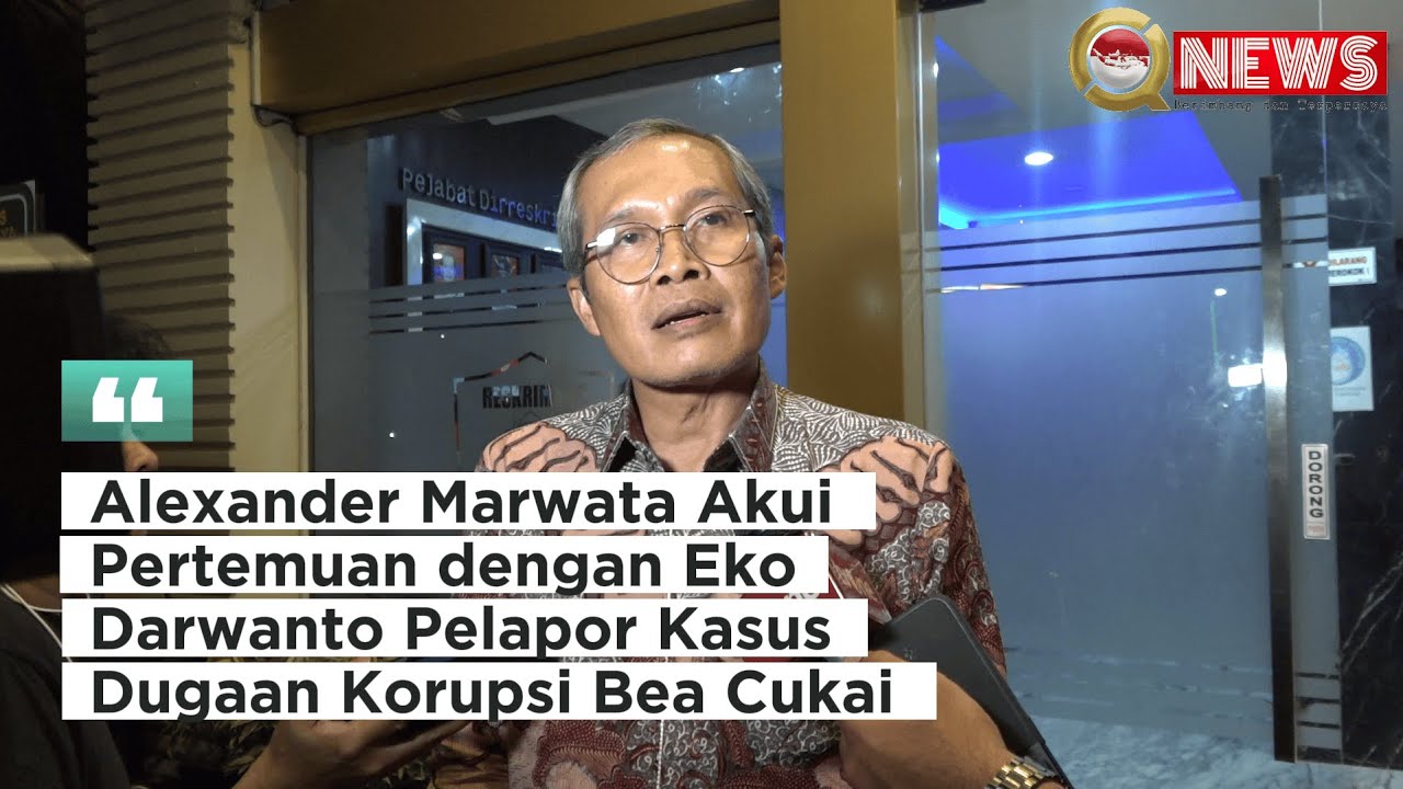 Alexander Marwata Akui Pertemuan dengan Eko Darwanto Pelapor Kasus Dugaan Korupsi Bea Cukai ...