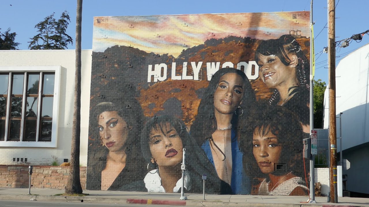 Amy Winehouse Selena Whitney Houston Aaliyah Lisa Left Eye Lopes Street ...