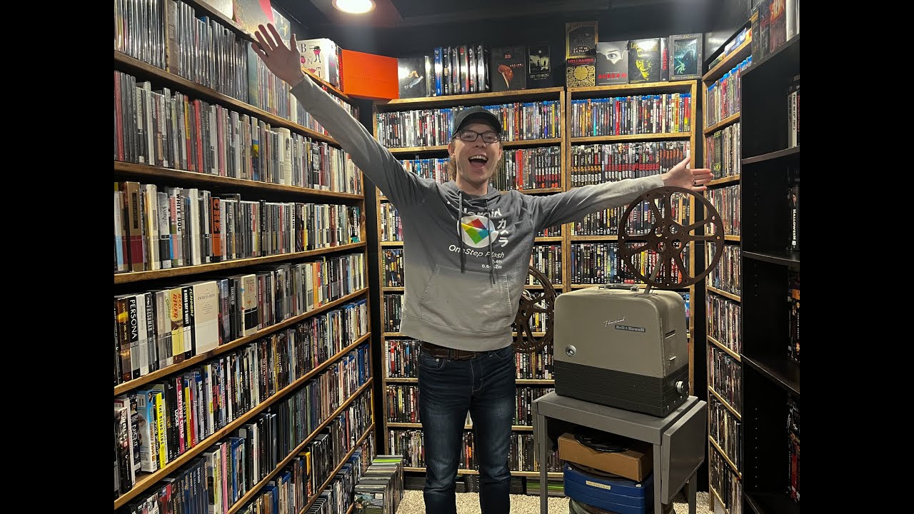 A Tour of My Movie Room - YouTube