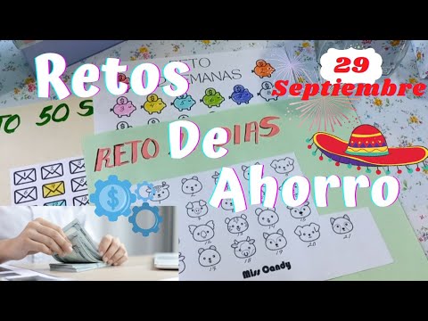 Reto de los 21 DIAS| reto de los 50 SOBRES | reto de las 52 SEMANAS ...