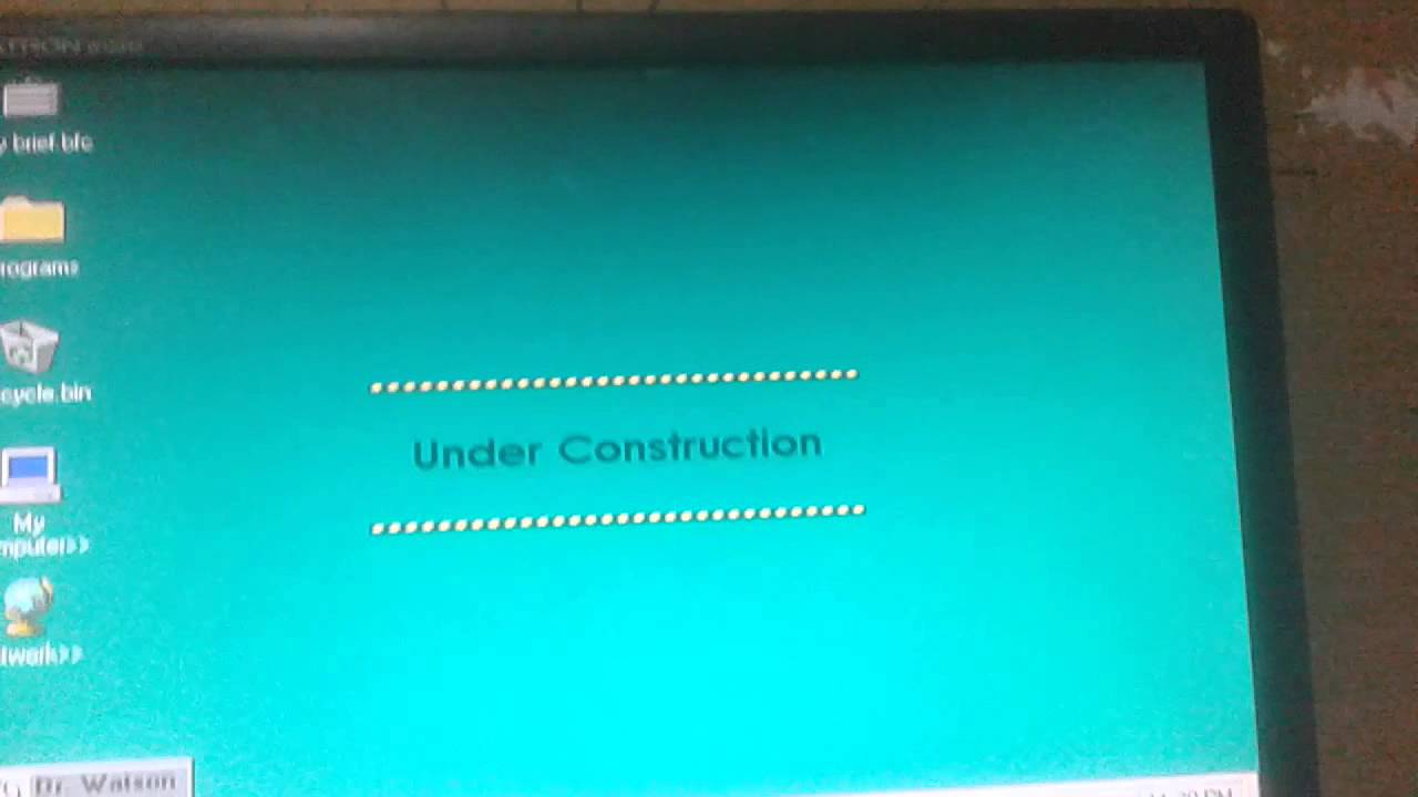 Windows Chicago Crazy Error - YouTube