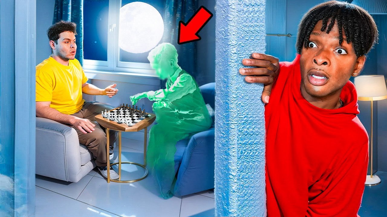 I Found My Best Friend TALKING To a GHOST!! - YouTube