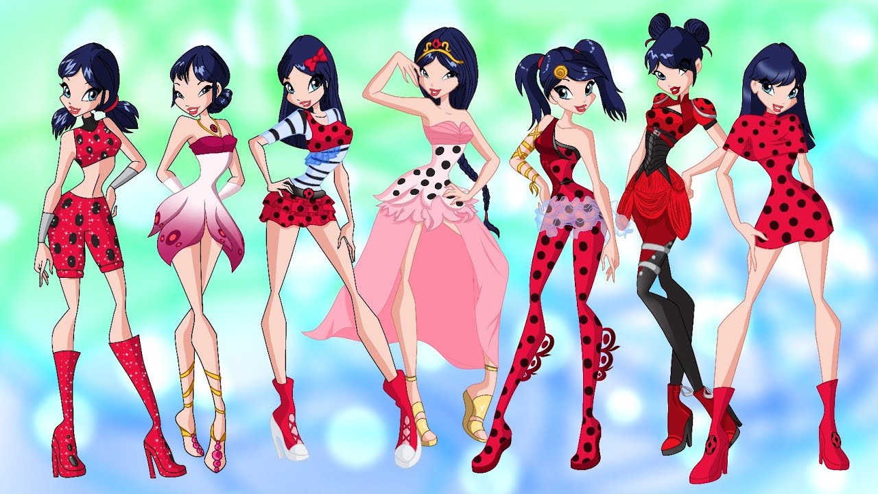 Winx club/+/Miraculous Ladybug [SPEEDPAINT] - YouTube