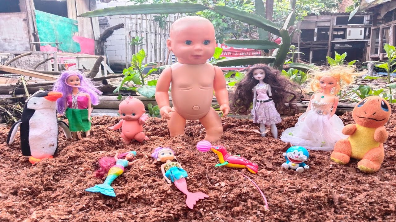 DRAMA ONDEL ONDEL - BARBIE || bayi dokter, putri duyung, barbie cantik ...