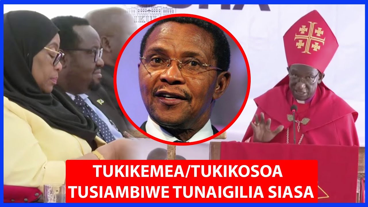 ASKOFU SHOO AMUAMBIA SAMIA "TUSIAMBIWE TUNAINGILIA SIASA" TUTIKEMEA NA ...