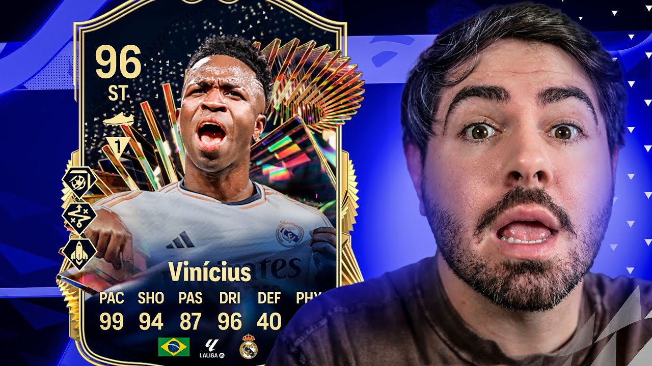 VINI JR 96 TOTSSSS!!! E OS TOTS DA LALIGA! FC 24 - YouTube