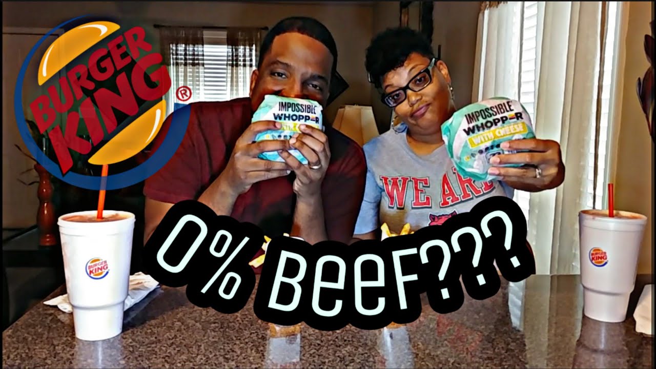 New Burger King Impossible Whopper (Plant Base) Review!!! ( Where's the ...