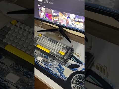 Ajazz AK820 Gray and Yellow #ajazz