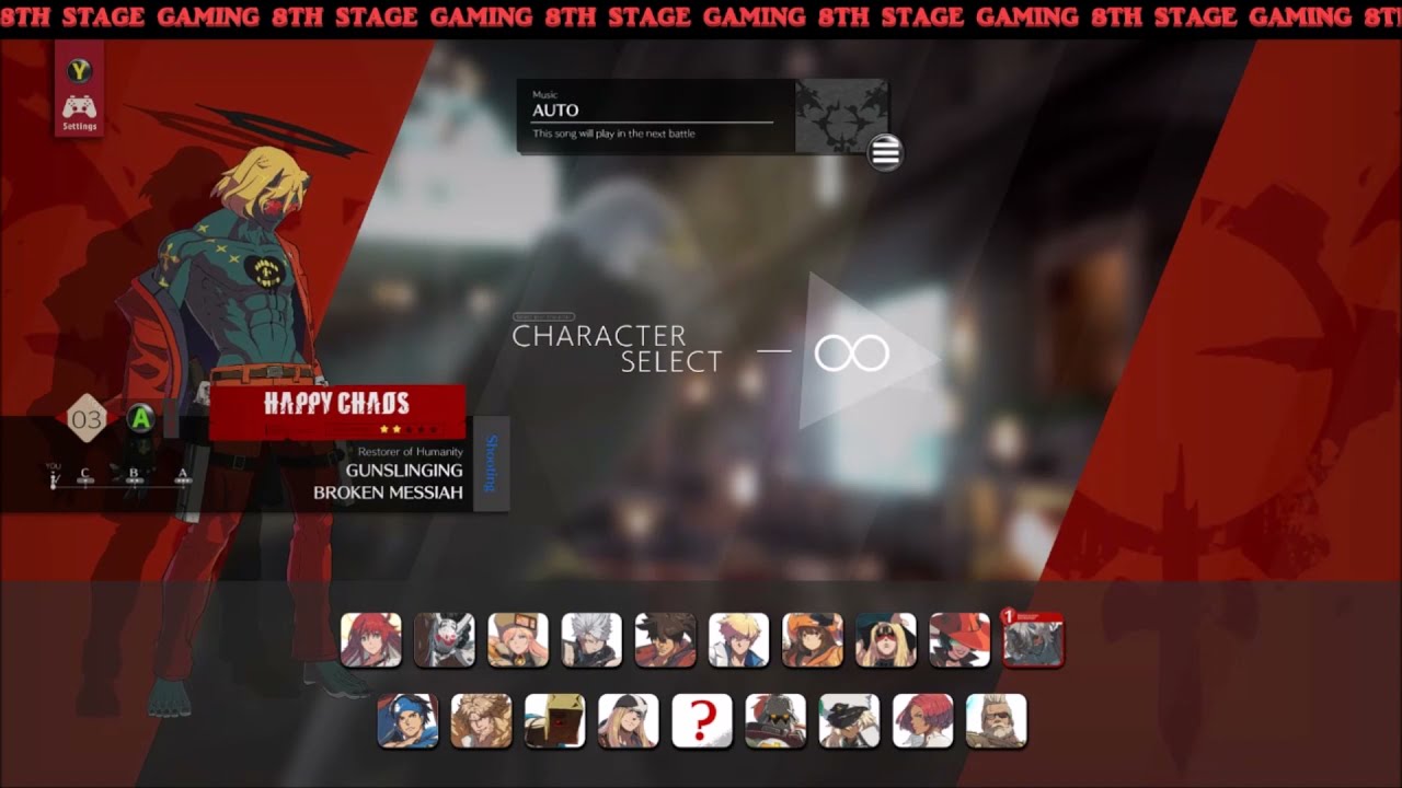 All Happy Chaos Costume Colors Guilty Gear Strive - YouTube