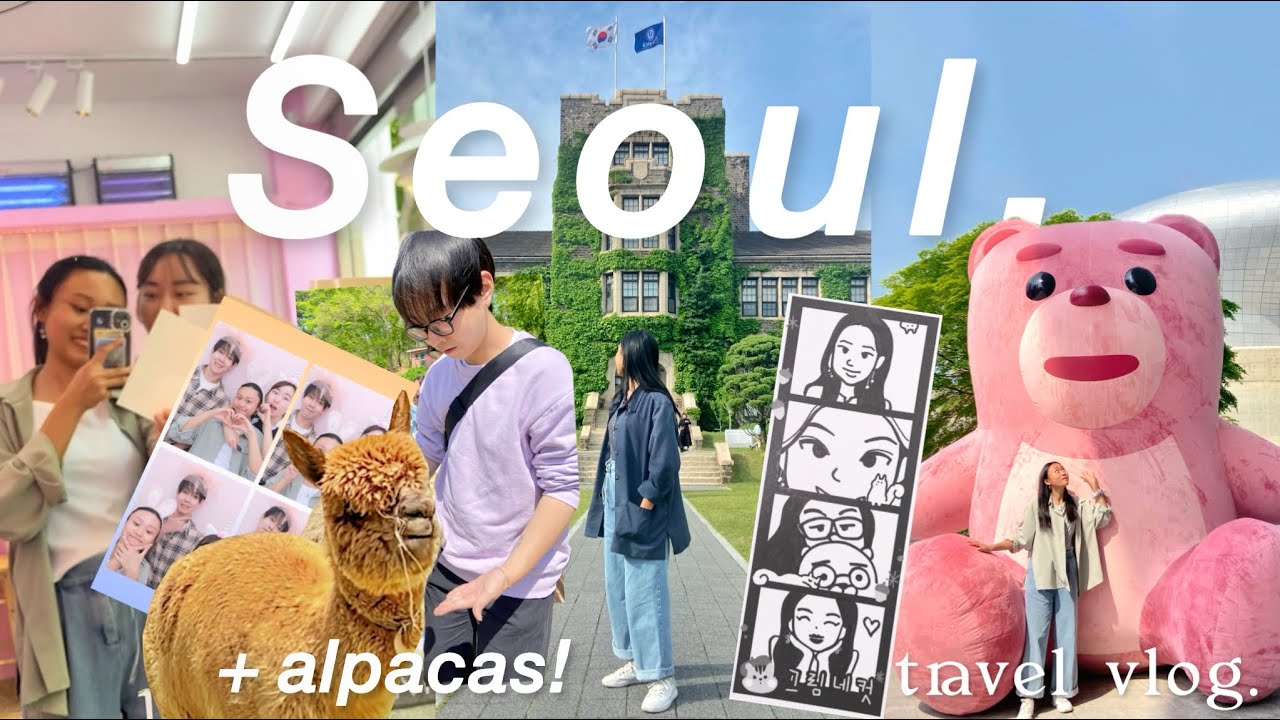 4 DAYS IN SEOUL FUN ITINERARY | KOREA VLOG 🇰🇷🌷 - YouTube