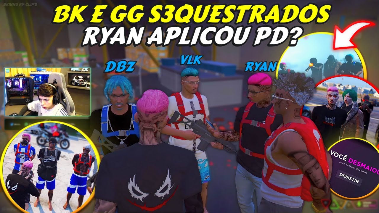RYAN MANDOU O ROBSON S3QUESTRAR BK E GG | RYAN DEU PD? - BKINHO RP CLIP ...