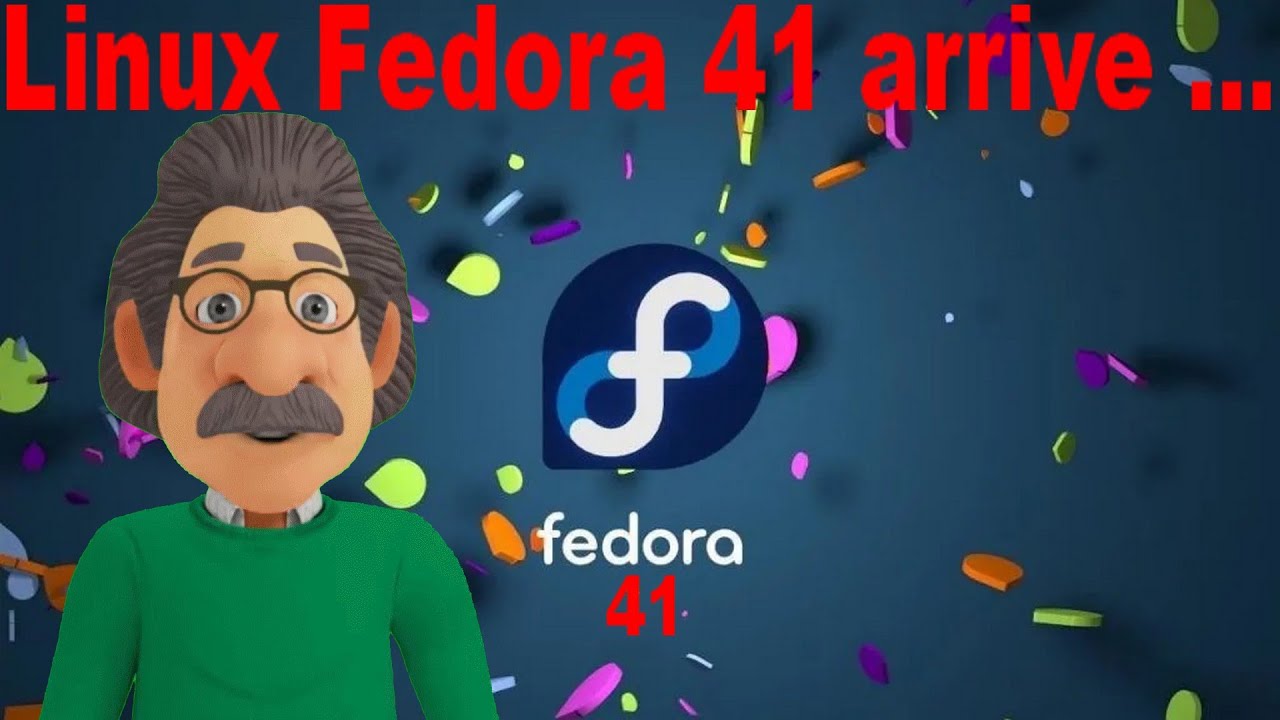 Fedora 41 avec Gnome 47 arrive dans les bacs ! - YouTube