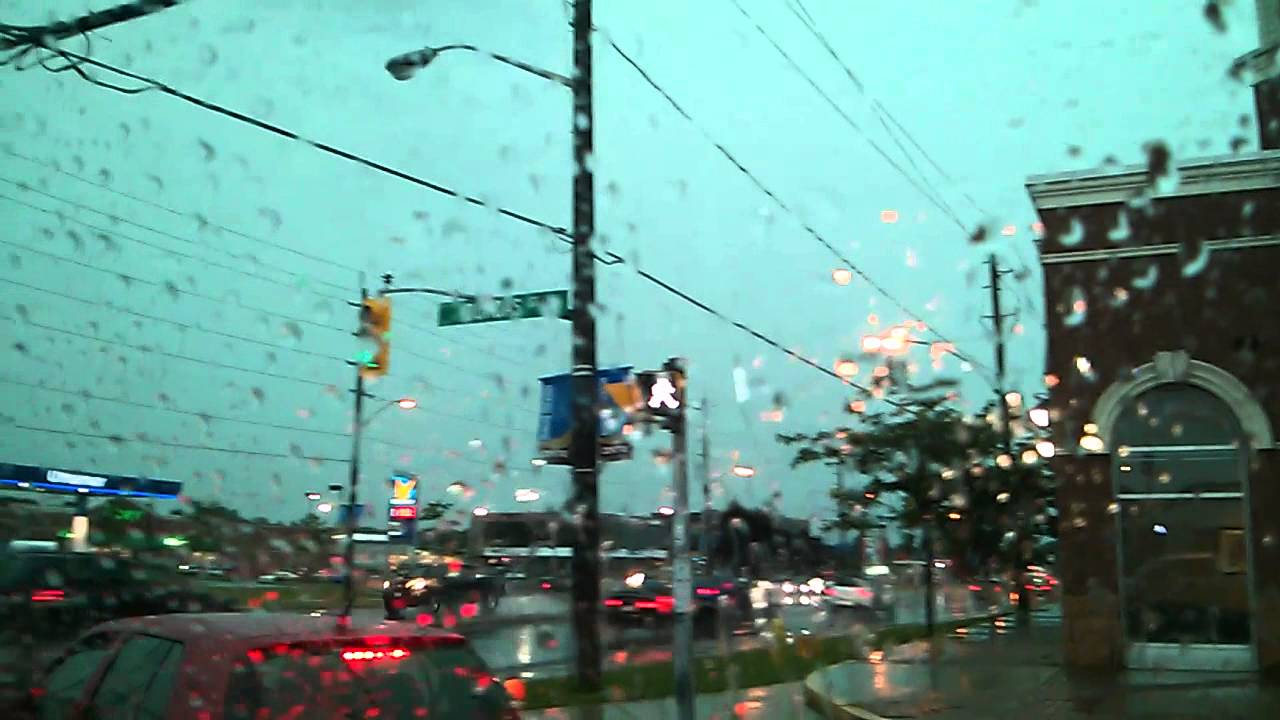 Severe Storm July 19 2013 Whitby ON part 2 - YouTube