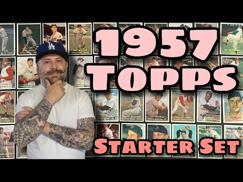 1957 Topps Baseball Card Starter Set - YouTube