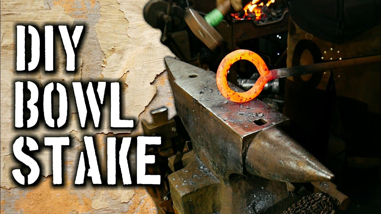 How to Make a Simple Bowl Stake (Swage Block Alternative) - YouTube
