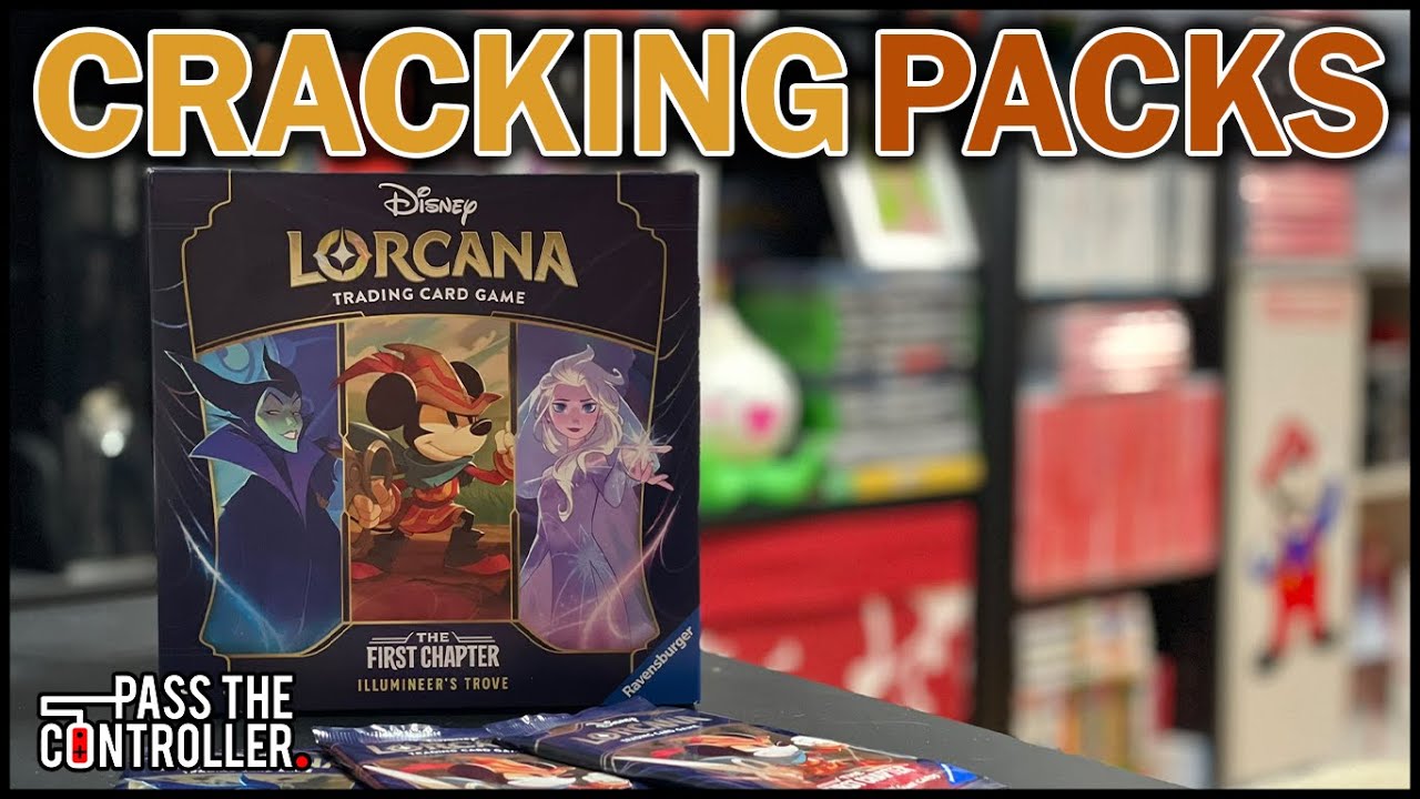 Disney Lorcana The First Chapter Pack Opening | Pass The Controller ...