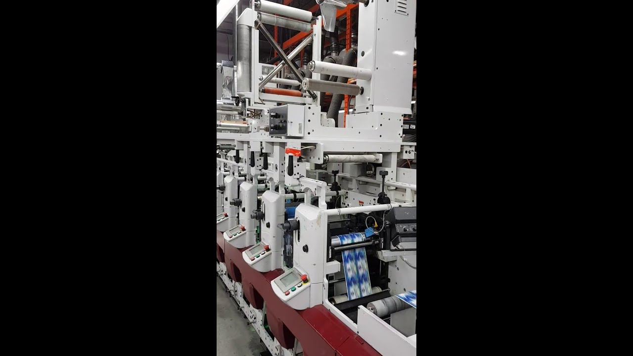 Mark Andy XP5000 - YouTube