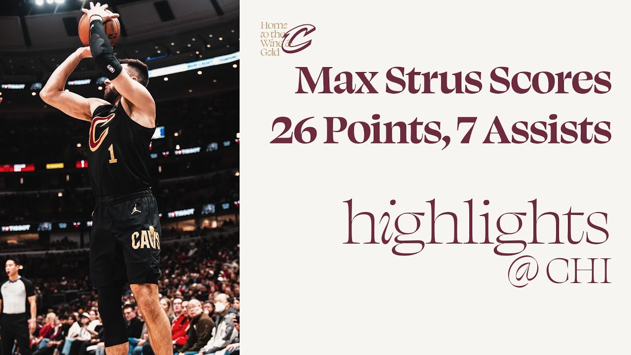 Max Strus Highlights at Bulls | 12.23.2023 - YouTube