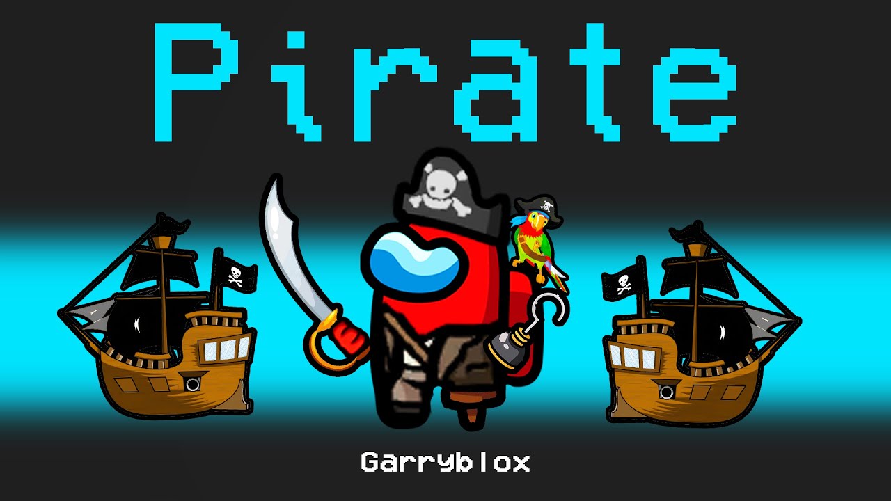 NEW PIRATE ROLE in Among Us (funny) - YouTube