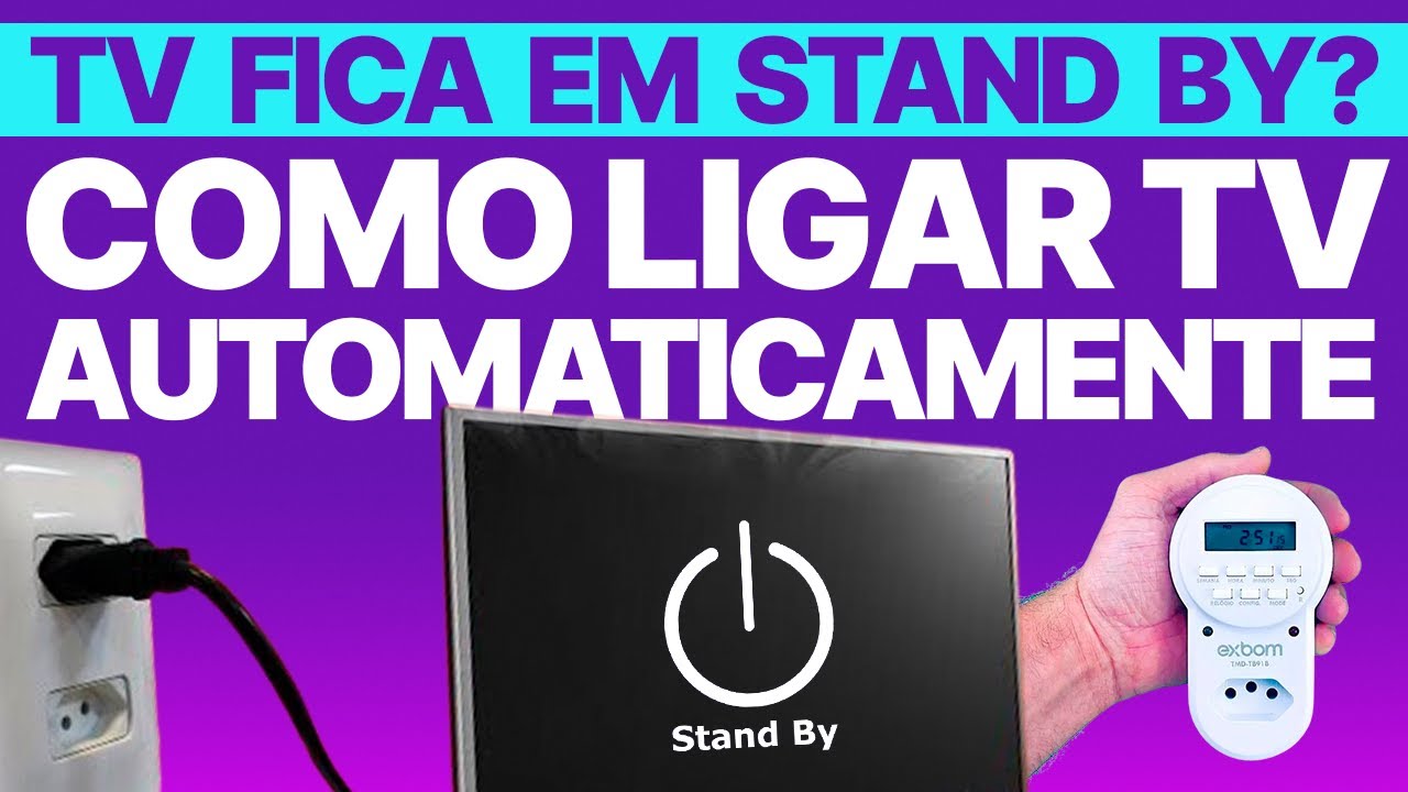 Como fazer para TV ligar automaticamente ao ser ligada na energia - Automatizar TV - Mídia ...