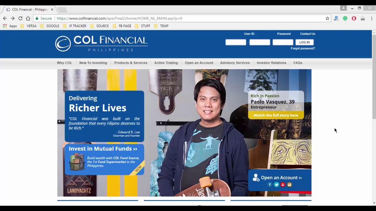 How to Open an Account in COL Financial as your BROKER. - YouTube