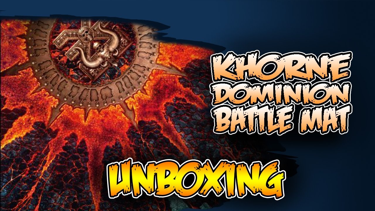 Hot or Not? Is Khorne Battle Mat Worth Our Time? - YouTube
