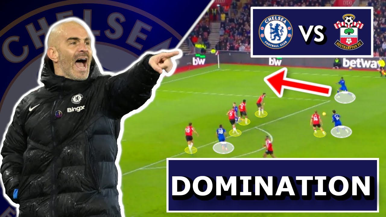 How CHELSEA'S Tactics Helped Them DOMINATE Southampton - YouTube