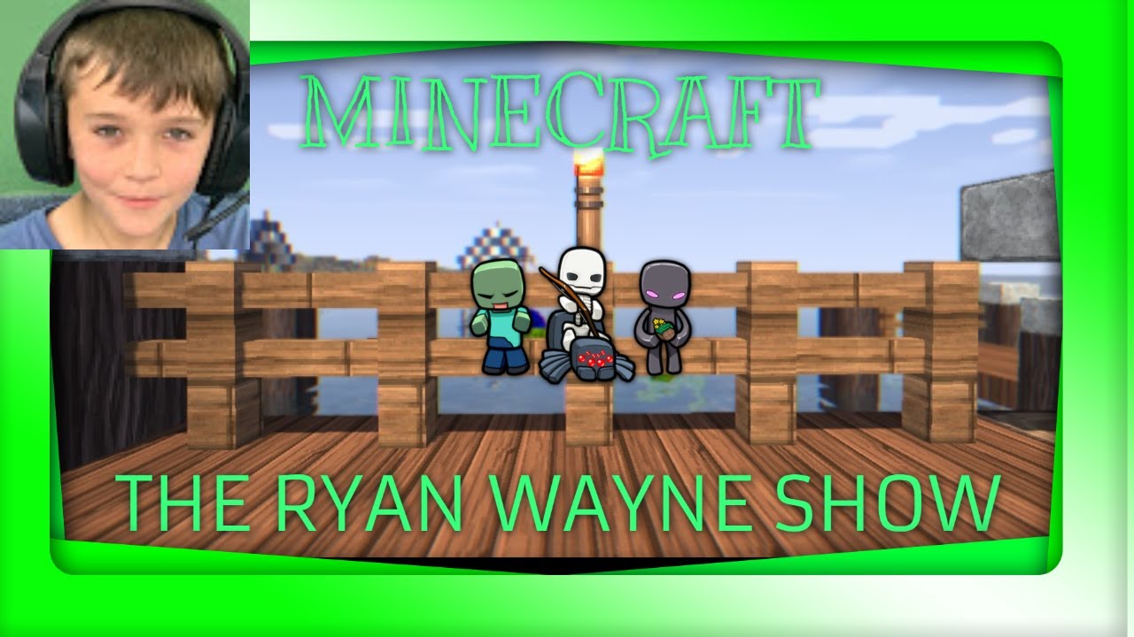 Minecraft - Teaching My Dad How To Build A House in Minecraft - The Ryan Wayne Show - YouTube