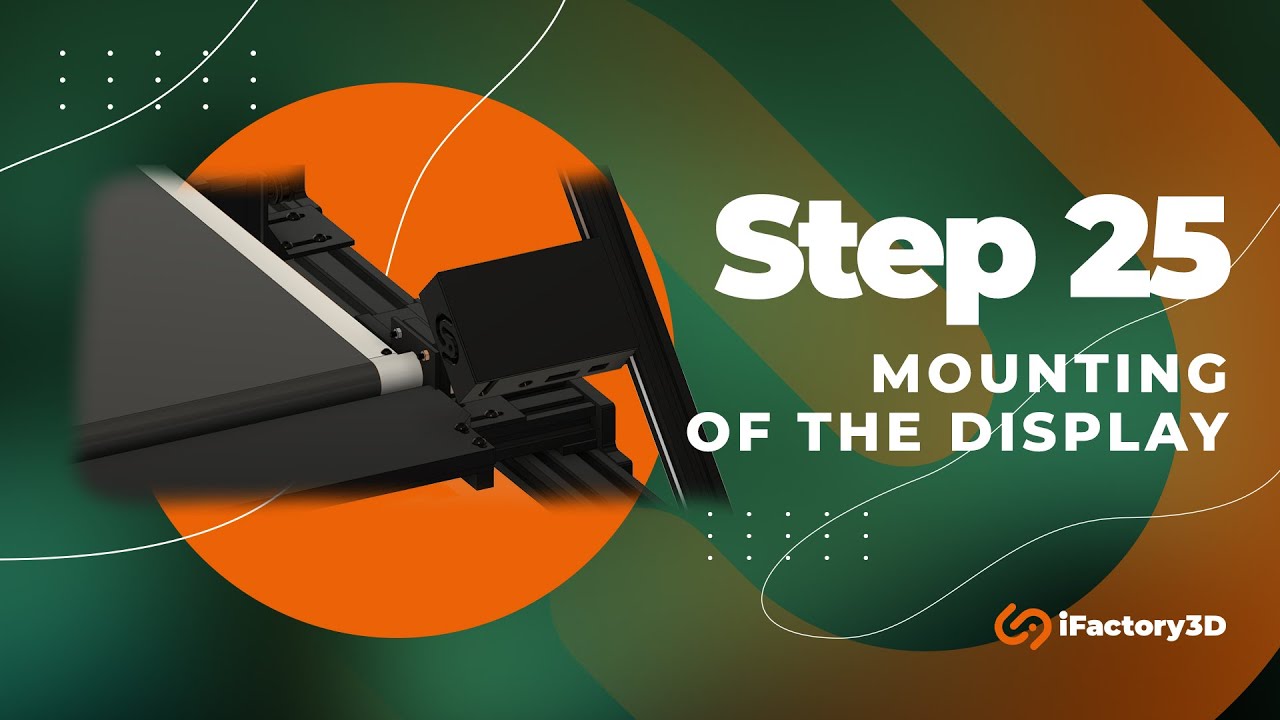 Step 25: Mounting of the display - YouTube